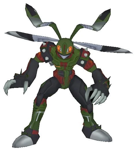 Bug-X-mon | Digimon Fanon Wiki | Fandom