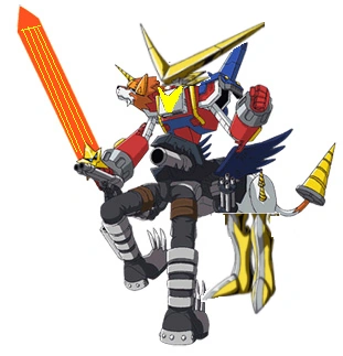 OmegaShoutmon X4B | Digimon Fanon Wiki | Fandom