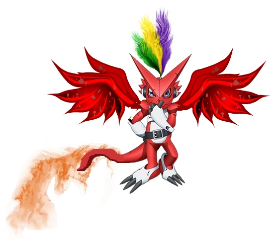 SHOUTMON PHOENIX MODE | Digimon Fanon Wiki | Fandom