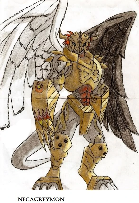 NegaGreymon | Digimon Fanon Wiki | Fandom