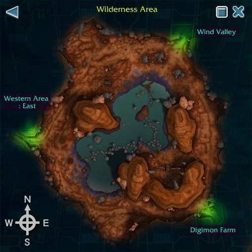 Wilderness Area | Digimon Masters Wiki | Fandom