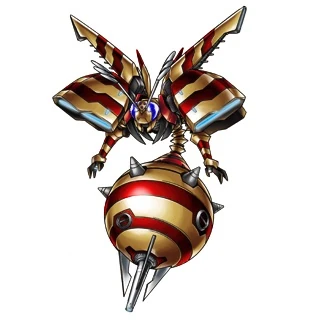 Waspmon (Queen Bee of the Forest) | Digimon Masters Wiki | Fandom