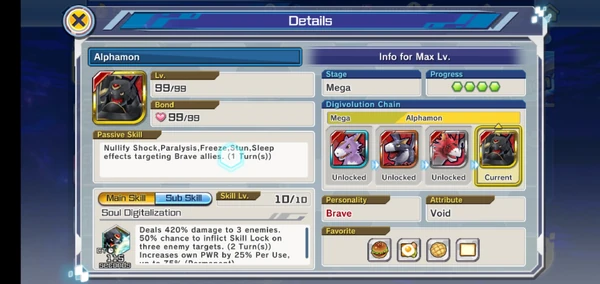 Digivolution Chains - Digimon ReArise Wiki