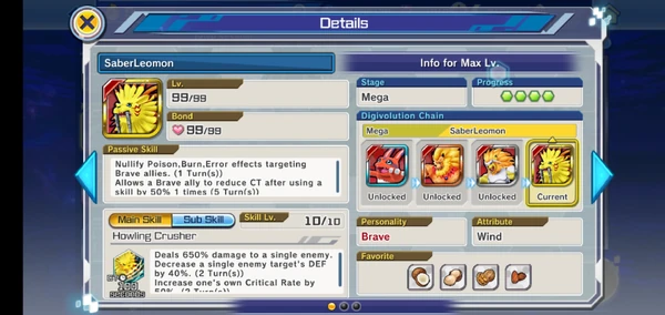 Digivolution Chains - Digimon ReArise Wiki