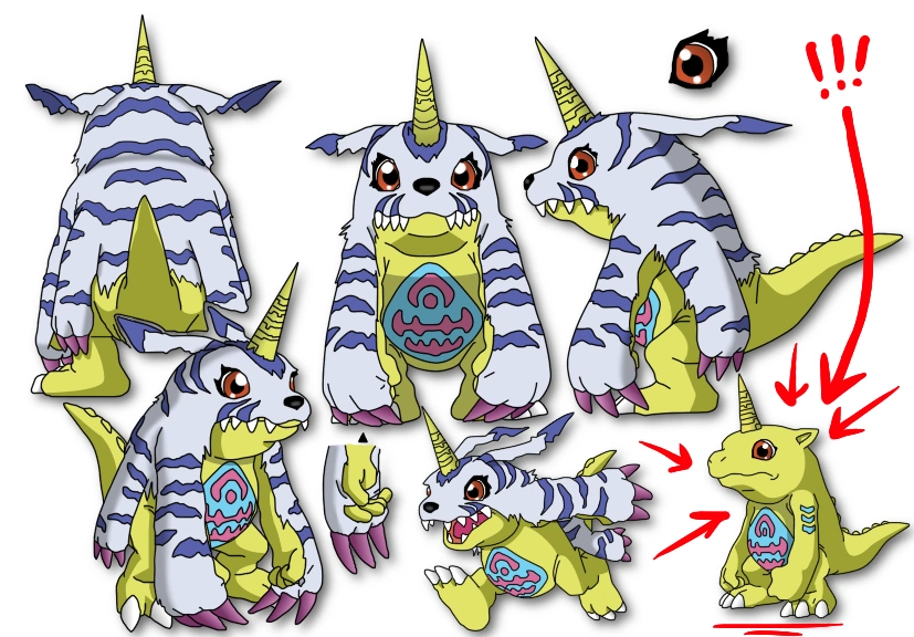 Gabumon Digivolutions