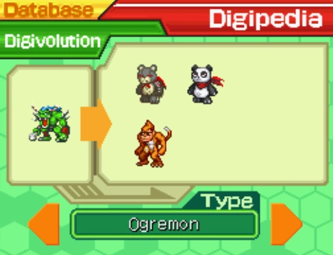 Ogremon Evolution Chart Ogremon Digimon Digimon World 1 Wiki