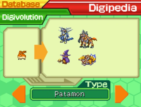 Patamon Digivolution Chart