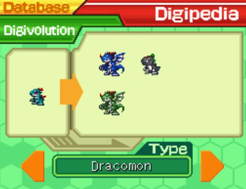 Dracomon Digivolution