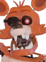 Blacklight Foxy | Digital Nightmare Wiki | Fandom