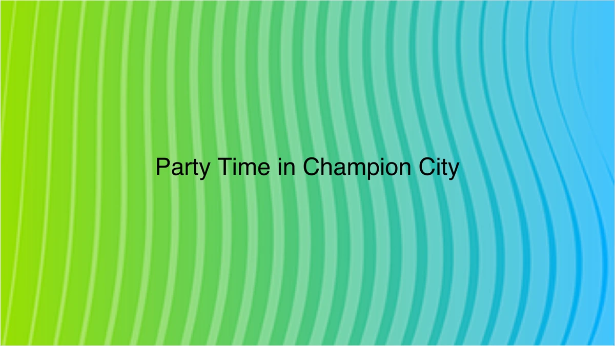 Party Time in Champion City | Digital Worlds Wiki | Fandom