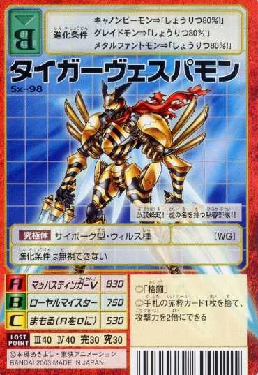 TigerVespamon | Digimon Wiki | Fandom