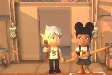 mine elevator dinkum