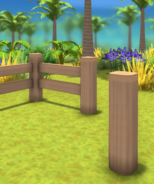 Palm Wood Fence | Dinkum Wiki | Fandom