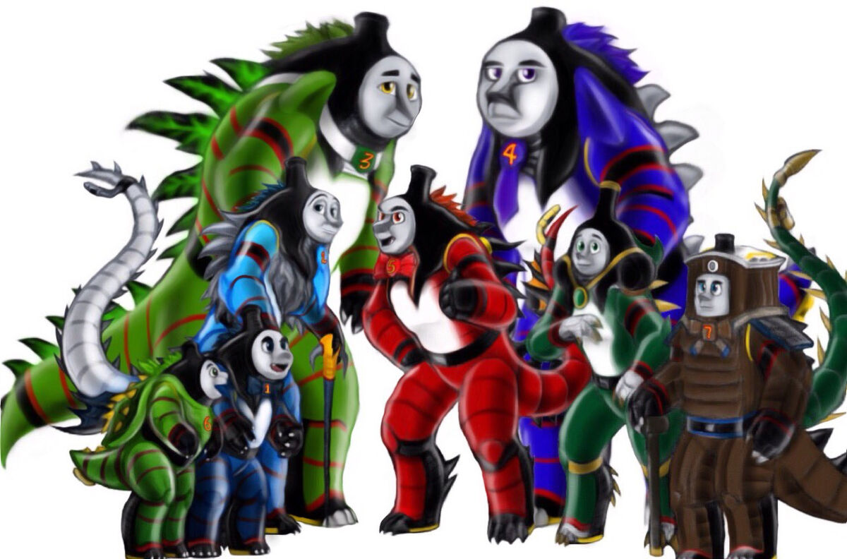 Steam Team | Sodor Monsterverse Wiki | Fandom