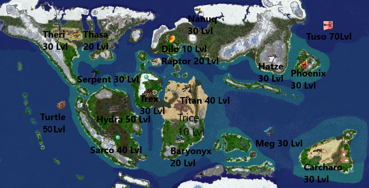 Boss Locations | DINO WORLD SMP Wiki | Fandom