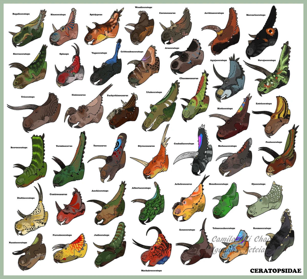 Ceratopsian | Dinosaur Wiki | Fandom