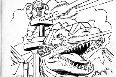 wannanosaurus coloring page