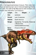 Rare Mapusaurus | Dino Dominion Wiki | Fandom