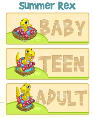 Summer Rex | Dino Life Wiki | Fandom