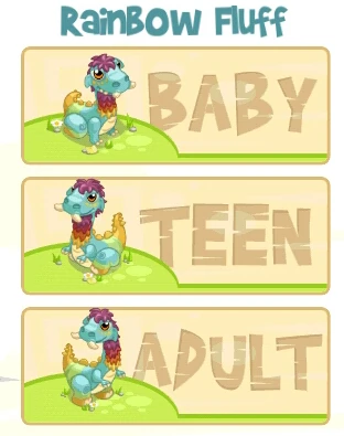Rainbow Fluff | Dino Life Wiki | Fandom