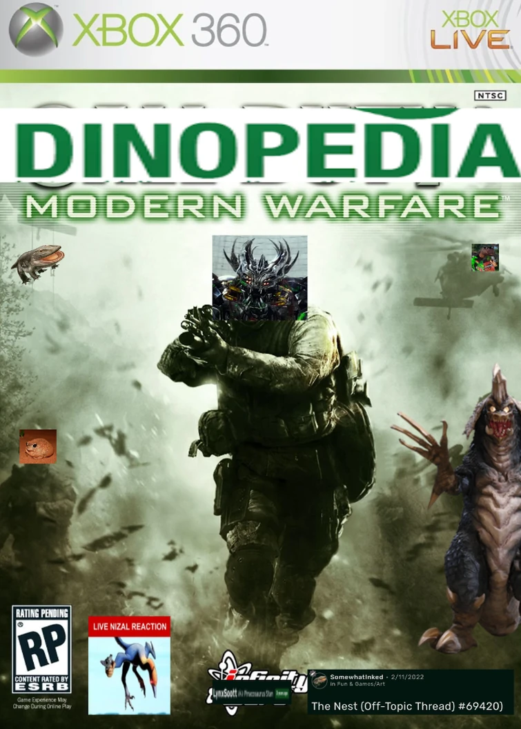Dinopedia: Modern Warfare | Dinopedia War Games Wiki | Fandom