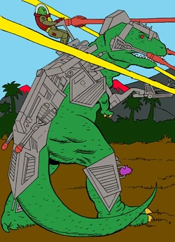 Dino Riders Tyrannosaurus Rex