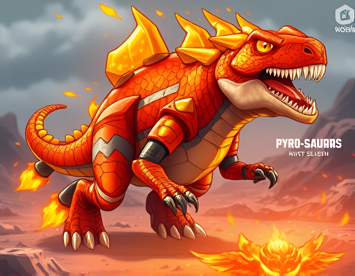 Pyro Saurus | Dino-Robo Dreamwalker Wiki | Fandom