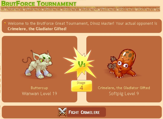 Brutforce Tournament | Dinorpg Wiki | Fandom