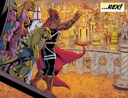 Terrible Dactyl (Comic) | Dinosaucers Wiki | Fandom