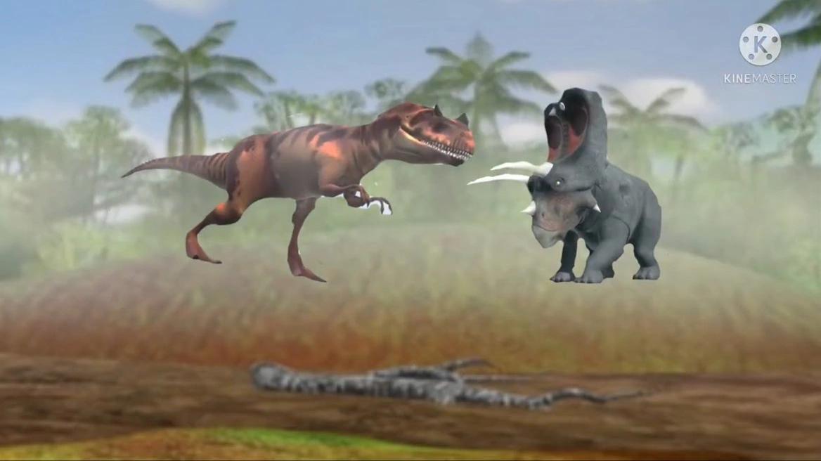 Orthogoniosaurus vs judiceratops | DINOSAUR BATTLE WORLD CHAMPIONSHIP ...