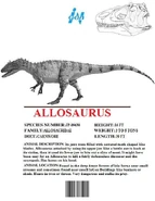 Allosaurus | Dinosaur Protection Group Wiki | Fandom
