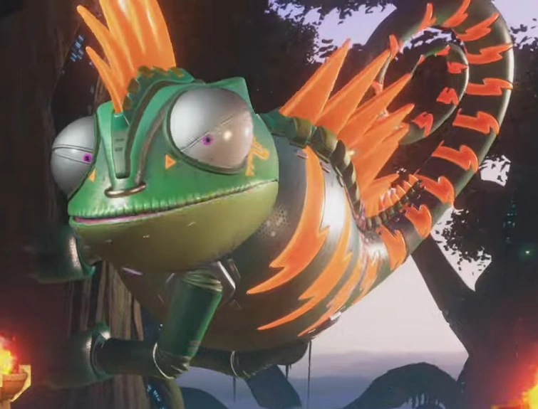 Mecha Leon (Astro Bot Boss Fight Character) | Dinosaur train fanon ...