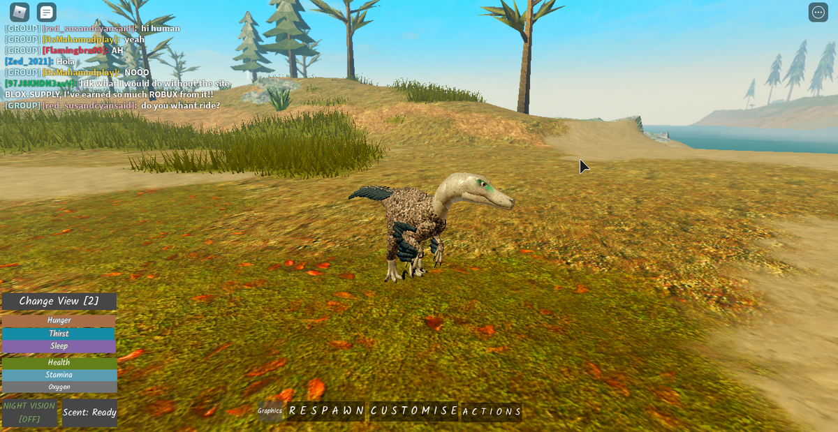 Velociraptor Dinosaur World Roblox Wiki Fandom