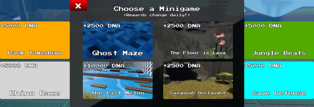 Minigames | Dinosaur Arcade Wiki | Fandom