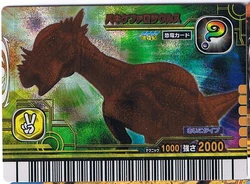 Dinosaur King Pachycephalosaurus Card