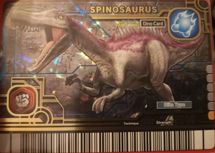 Dinosaur King Cards Spinosaurus