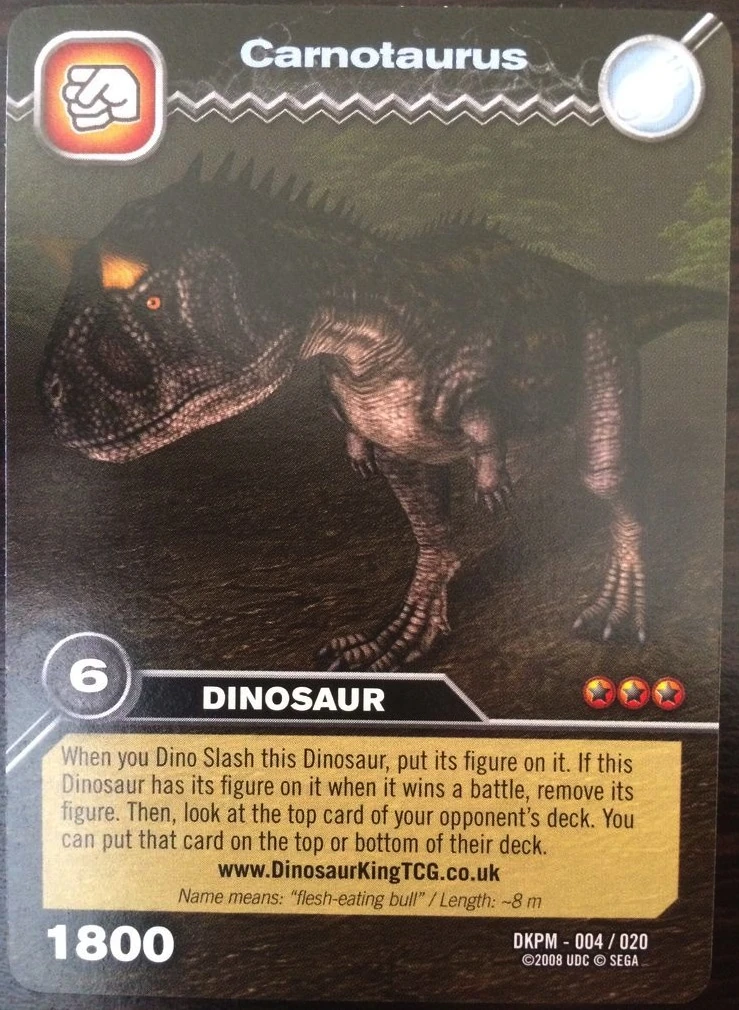 Dinosaur King Carnotaurus