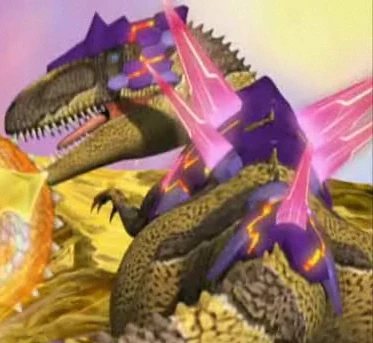 Dinosaur King Carcharodontosaurus Spectral Armor