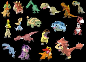 Rei Dinossauro Terry Chibi Dinosaur Ocs And Fighter Ocs DinoWrestler