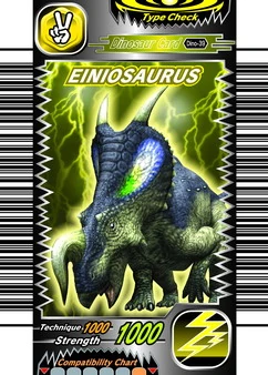 Einiosaurus Dinosaur King