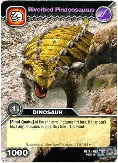 Dinosaur King Pinacosaurus
