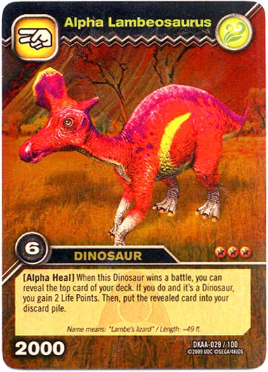Dinosaur King Alpha Dinosaurs