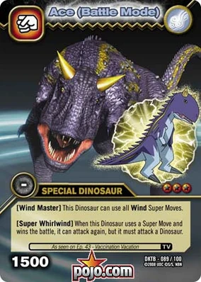 how to draw dinosaur king ace