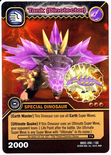 Dinosaur King Saichania Armor