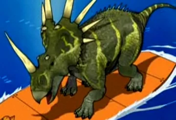 Dinosaur King Styracosaurus Card