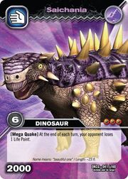 Saichania | Dinosaur King | Fandom