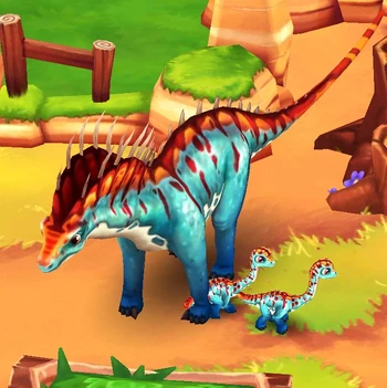 Amargasaurus | Dinosaur Park - Primeval Zoo Wiki | Fandom