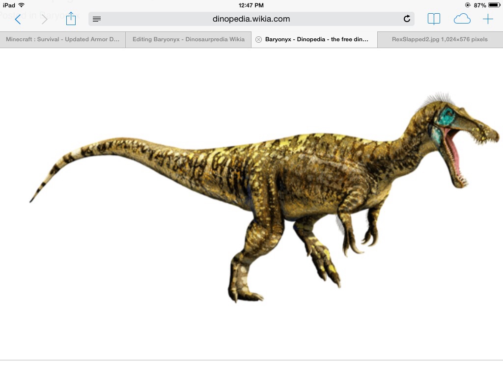 Baryonyx Dinosaurpredia Wiki Fandom