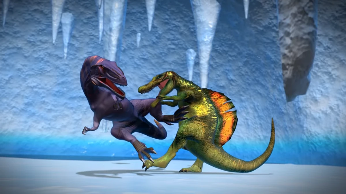 Giganotosaurus vs Spinosaurus | Dinosaurs Battle World Championship ...