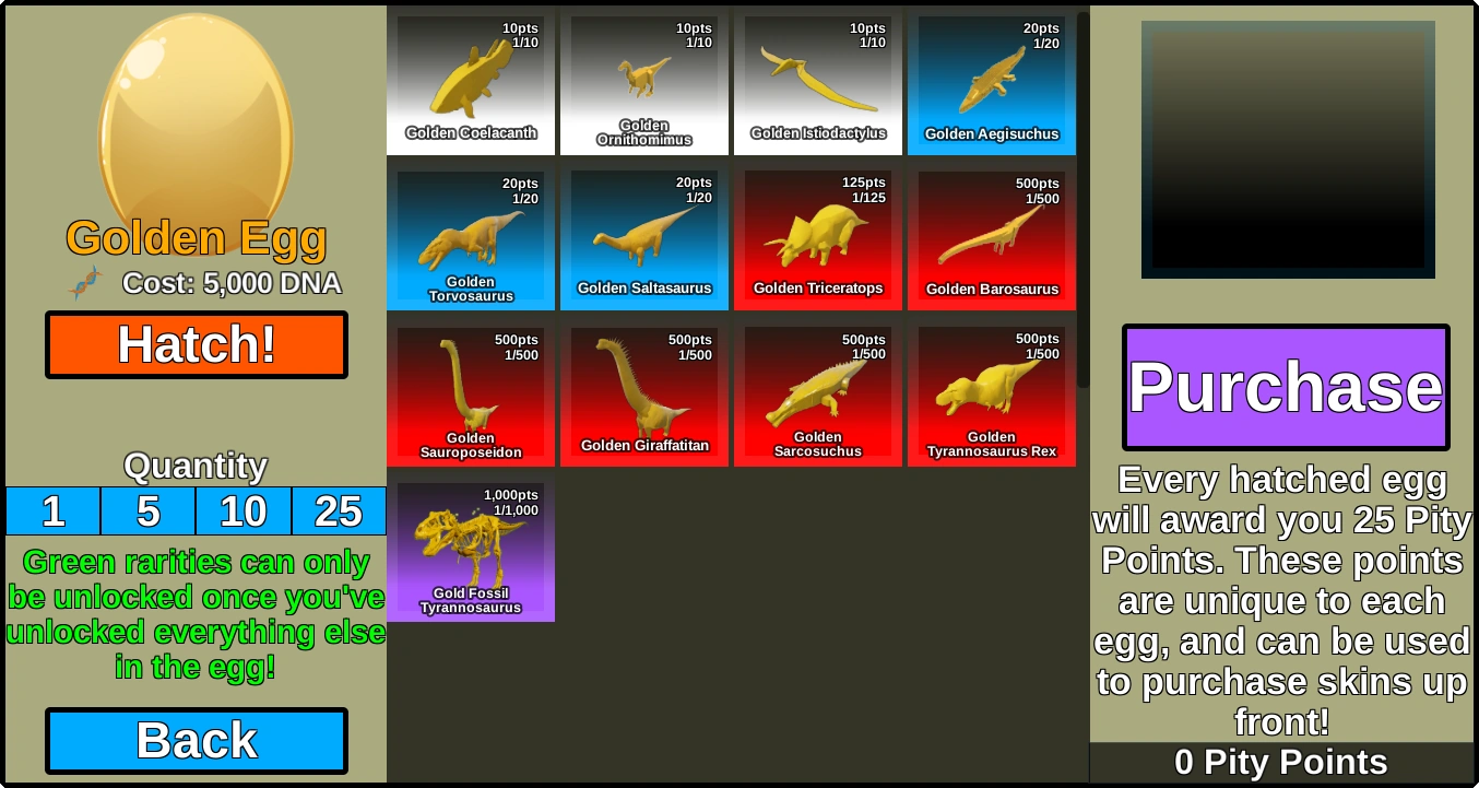 Golden Egg | Dinosaur Simulator Wiki | Fandom